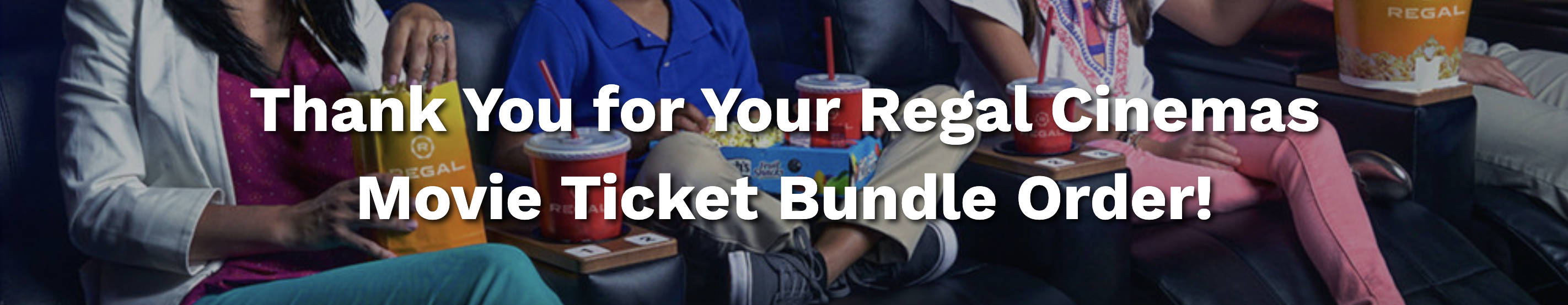 How do I redeem my Regal Movie Ticket Bundle? – GroupRaise.com