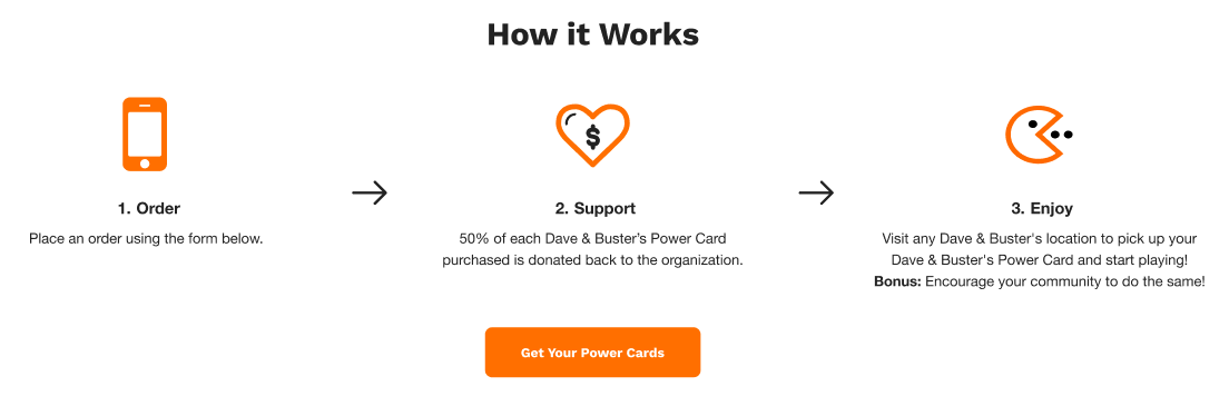 How do I redeem my Dave & Buster’s Power Cards? – GroupRaise.com